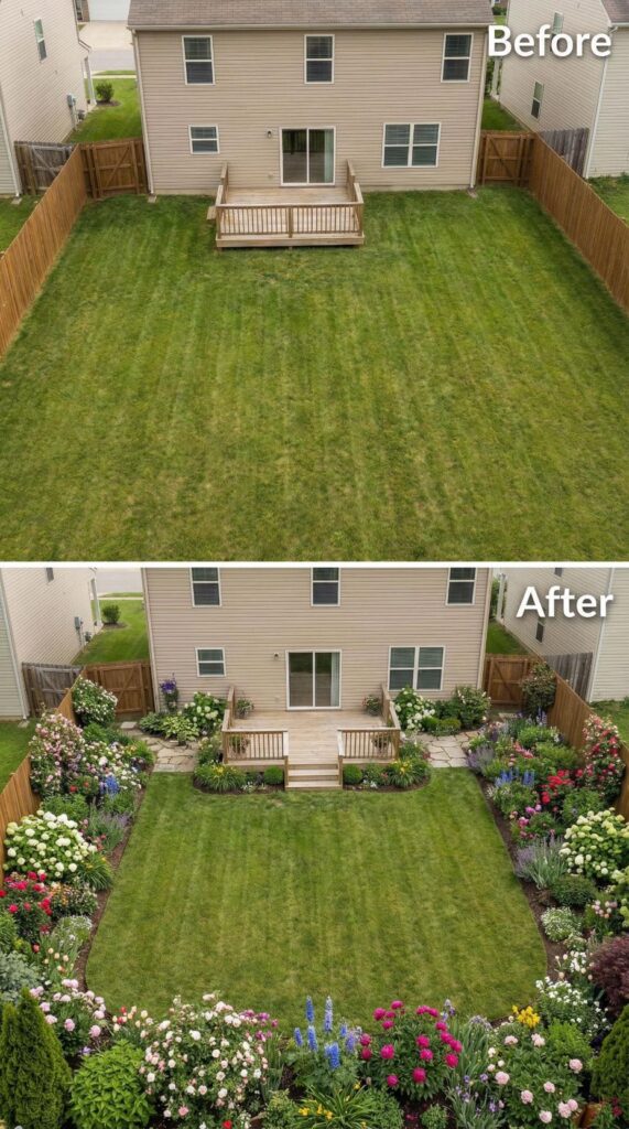 36 Genius Before & After Backyard Garden Makeovers – From Boring to ...