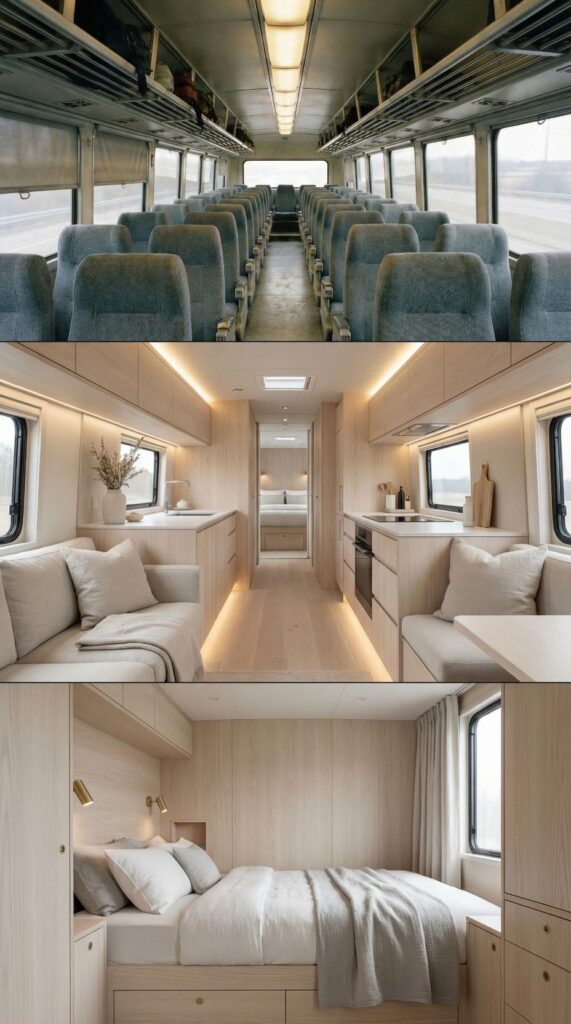 We Inherited an Old Greyhound Bus – These are the 35 Before & After ...