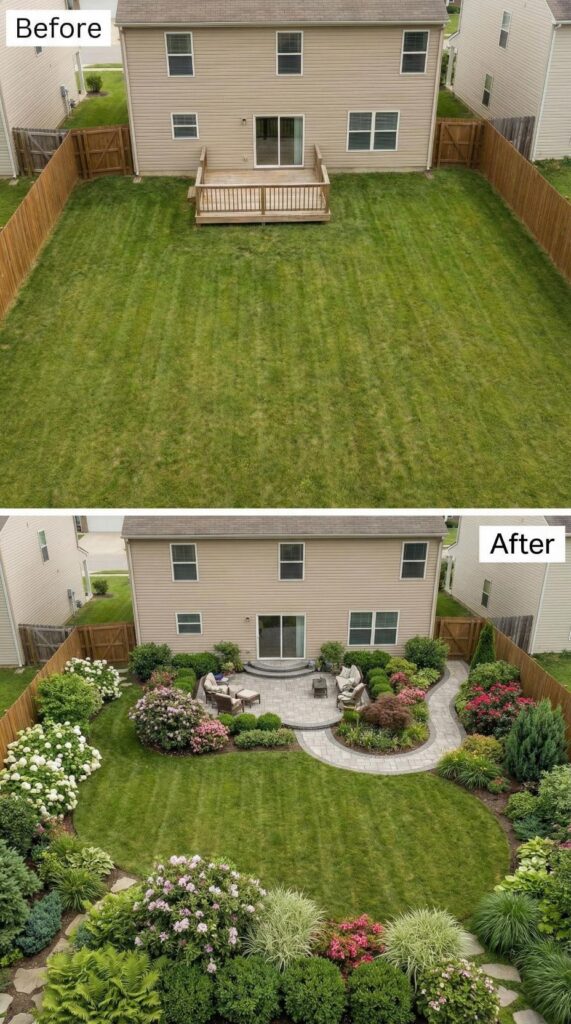 36 Genius Before & After Backyard Garden Makeovers – From Boring to ...