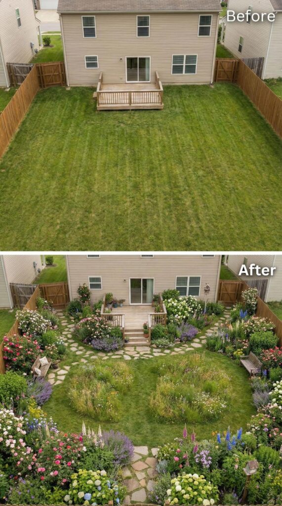 36 Genius Before & After Backyard Garden Makeovers – From Boring to ...