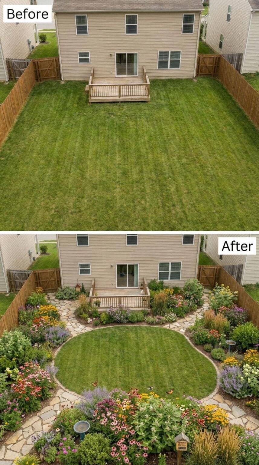 36 Genius Before & After Backyard Garden Makeovers – From Boring to ...