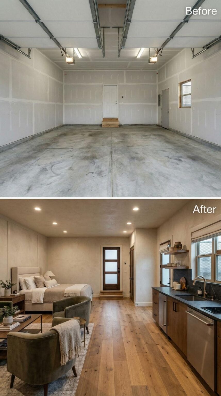 We Took a Plain Garage and Turned It Into 36 Completely Different ...
