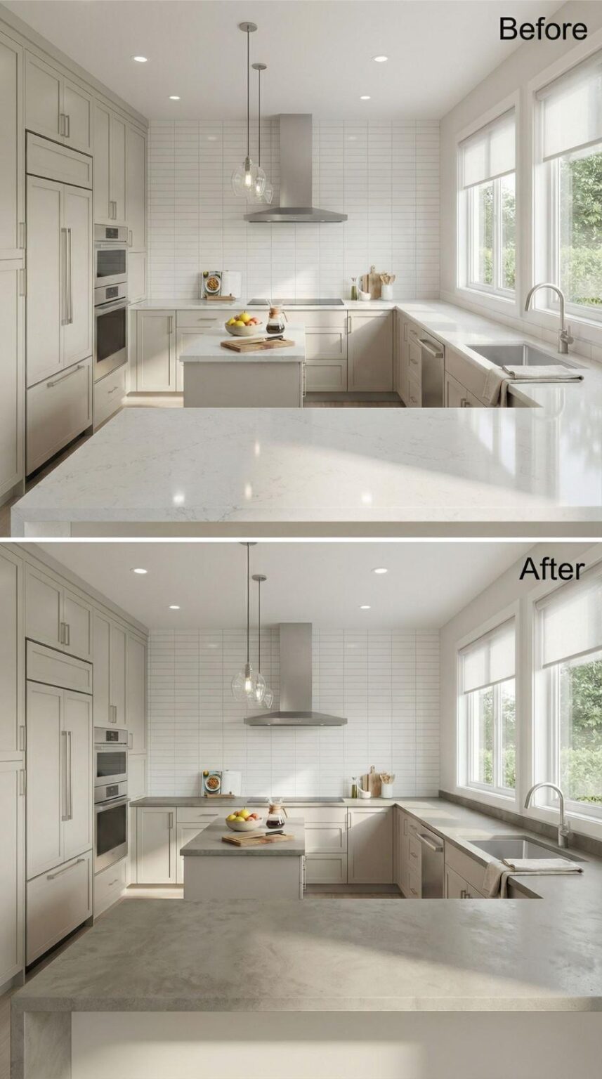 We Adore Our Kitchen but the Countertops Were Quietly Ruining It. AI ...