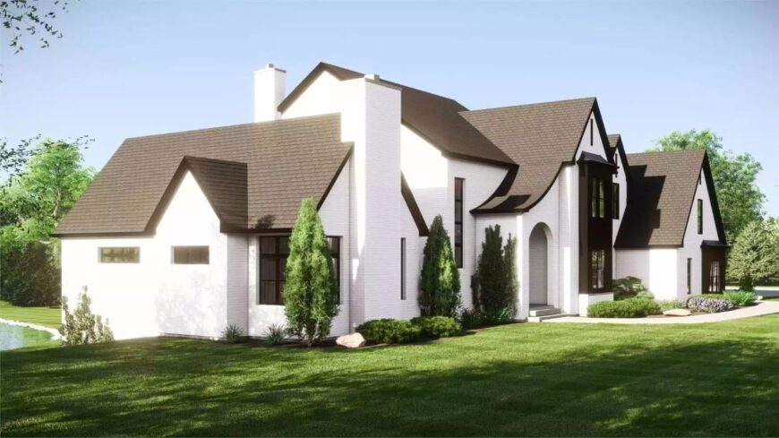 Wickham Manor 4-Bedroom French Country-Style Home with Wet Bar and ...