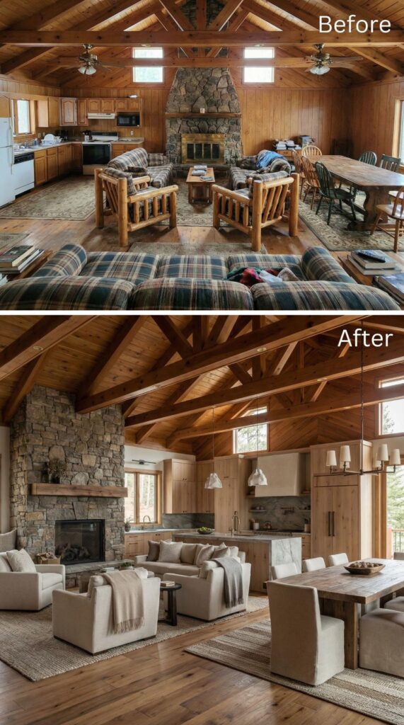 We Inherited a Gorgeous Rustic Cabin But It Needs a Reno. We Asked AI ...
