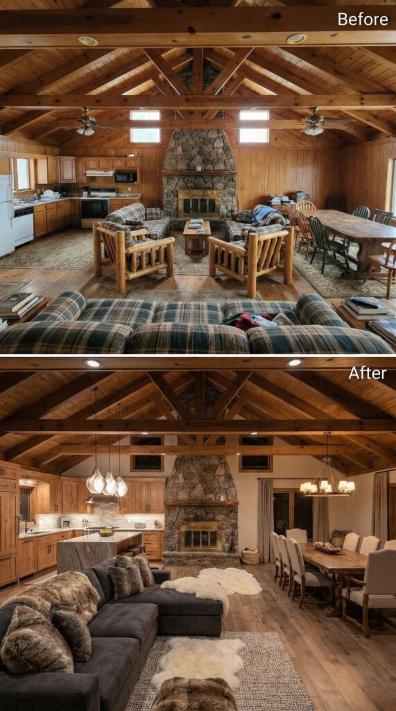 We Inherited a Gorgeous Rustic Cabin But It Needs a Reno. We Asked AI ...