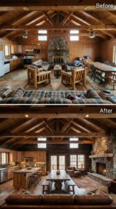 We Inherited a Gorgeous Rustic Cabin But It Needs a Reno. We Asked AI ...