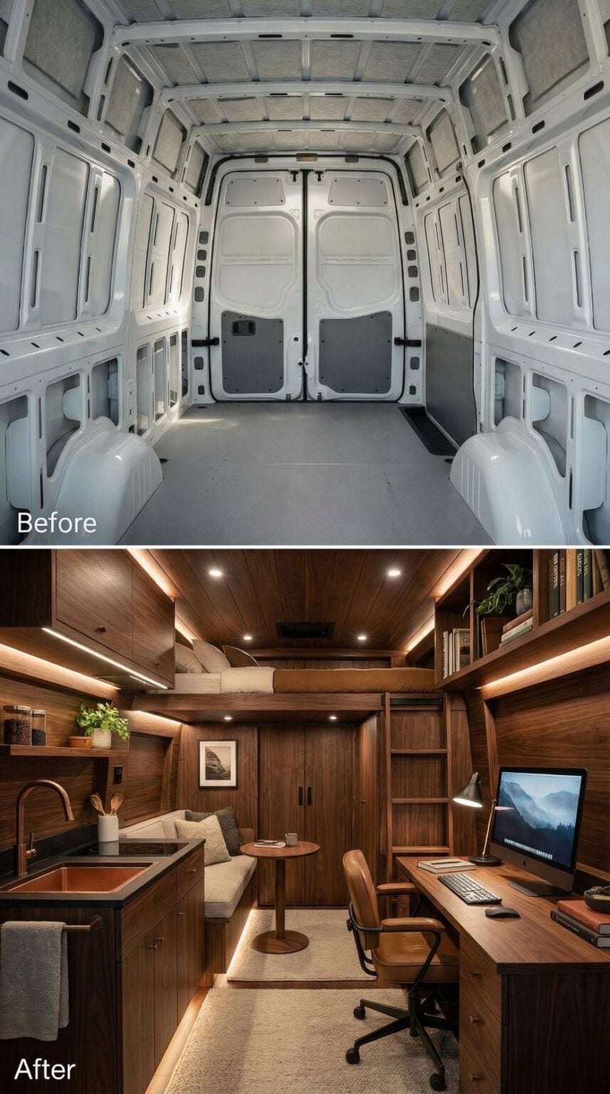 35 Scroll-Stopping Sprinter Van Conversions (Before & After Designs ...