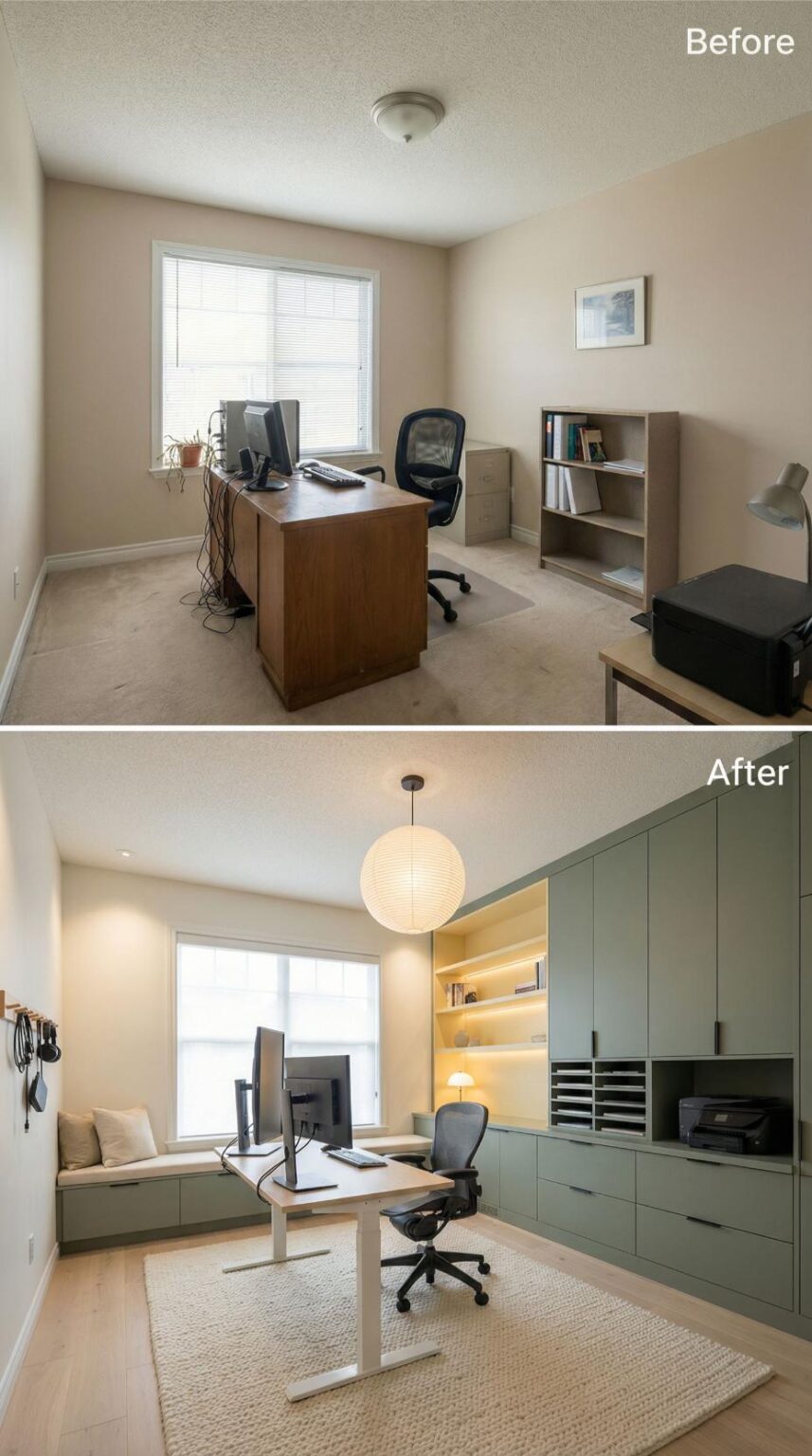 Our Home Office Was Functional but We Dreaded Working in It. AI ...