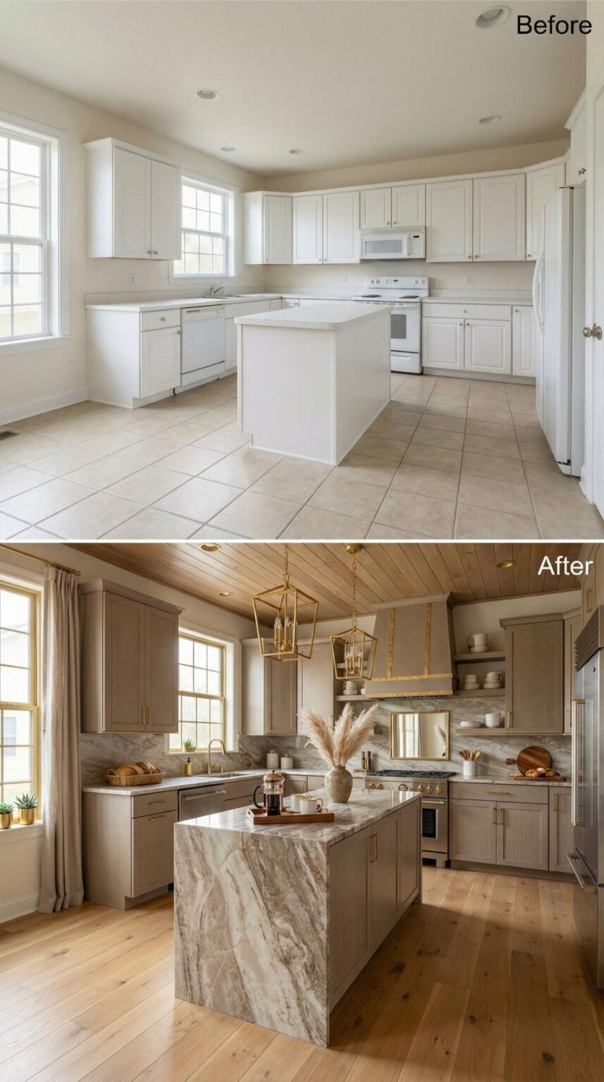 35 Before and After Kitchens Designed by AI for Perfectionists – Home ...