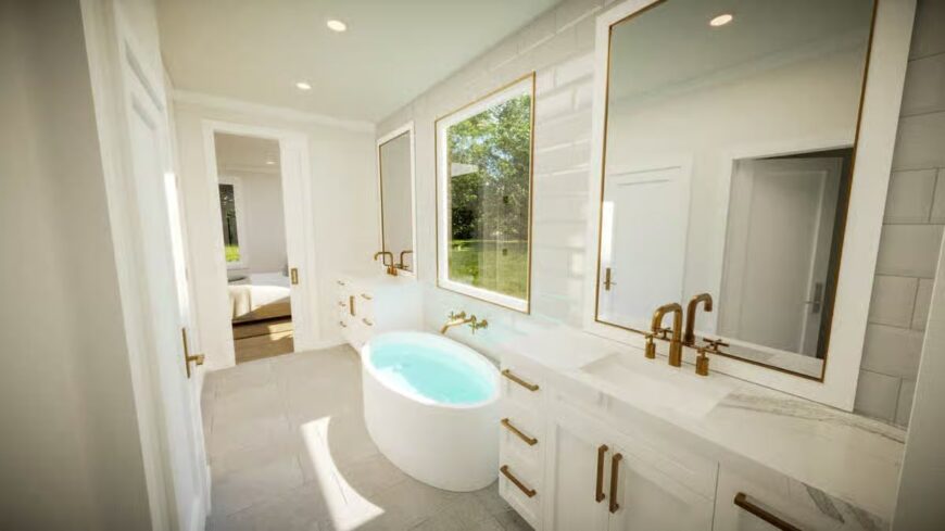 Transitional 4-Bedroom Cottage with Loft and Dual Porches (Floor Plan ...