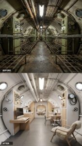 30 Ways to Live Inside a Submarine: From Dilapidated Military Submarine ...