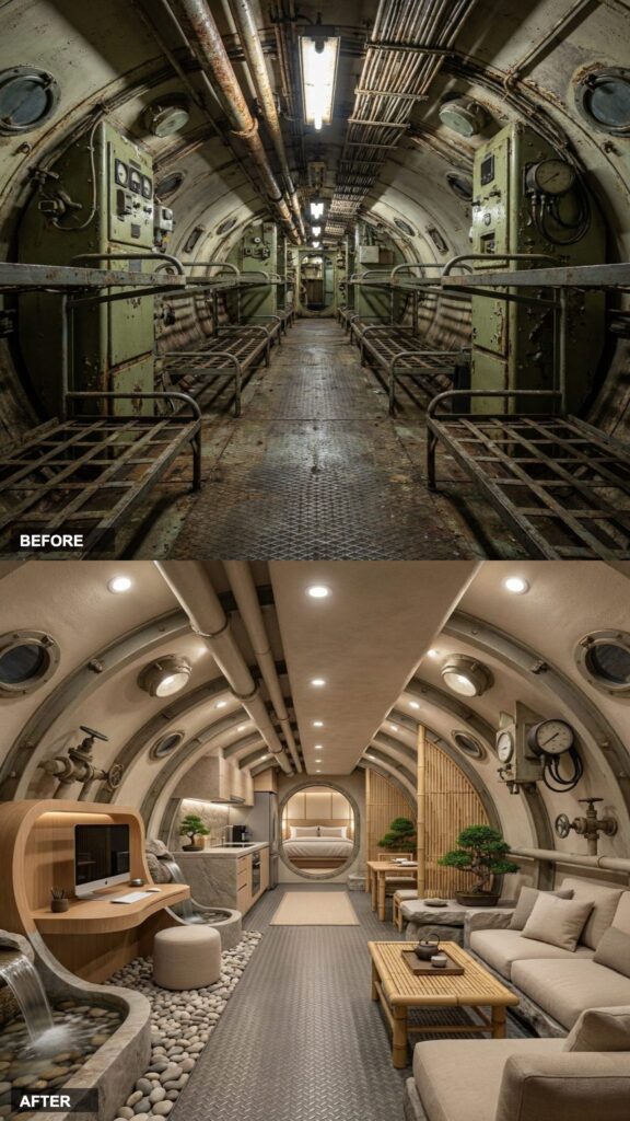 30 Ways to Live Inside a Submarine: From Dilapidated Military Submarine ...