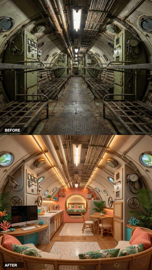 30 Ways to Live Inside a Submarine: From Dilapidated Military Submarine ...
