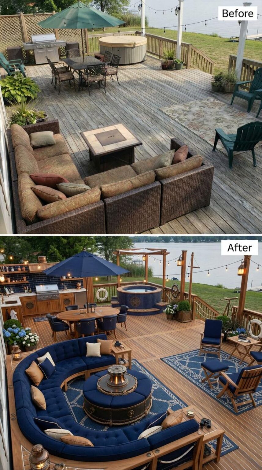 39 Before and After Outdoor Decks Designed by AI for Narcissists – Home ...