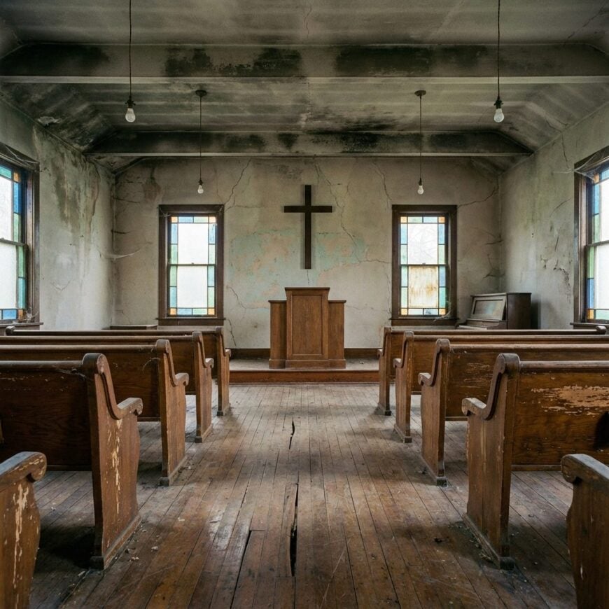 Can an Old Dilapidated Small Town Church be Converted Into a Stunning ...