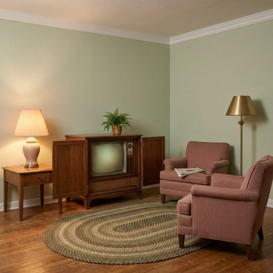 34 Living Room Details That Defined the American Home in the 1950s ...
